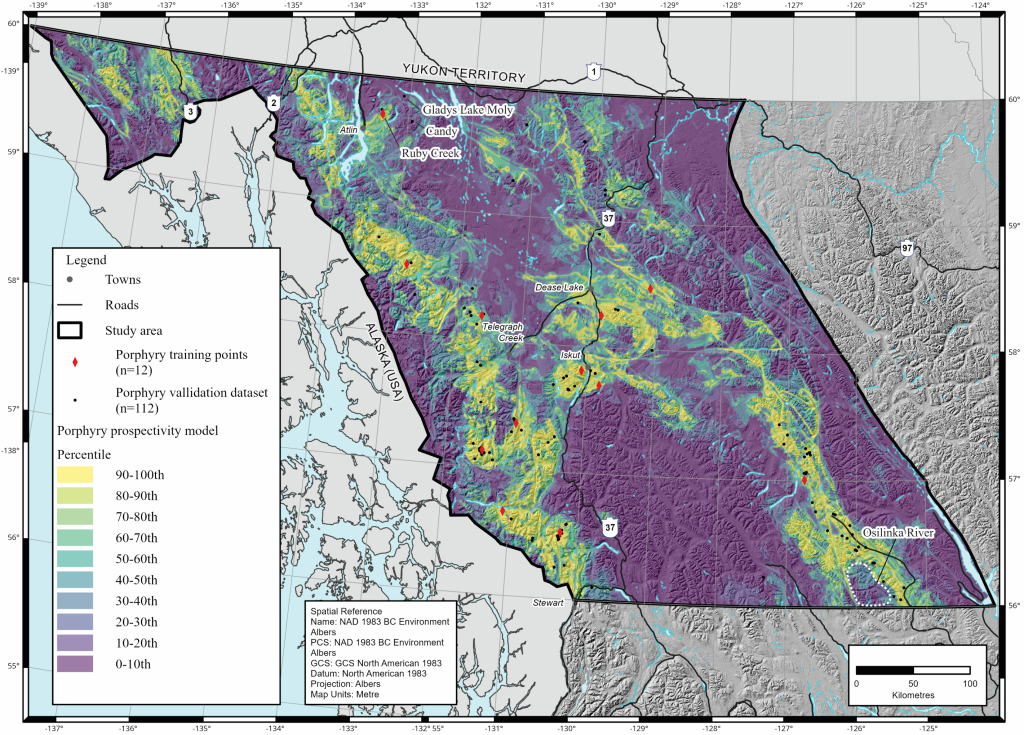 British Columbia Geological Survey Mineral Potential Mapping | Kenex